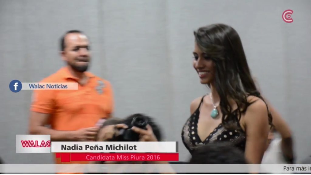 Candidatas Miss Piura 2017: Nadia Peña Michilot