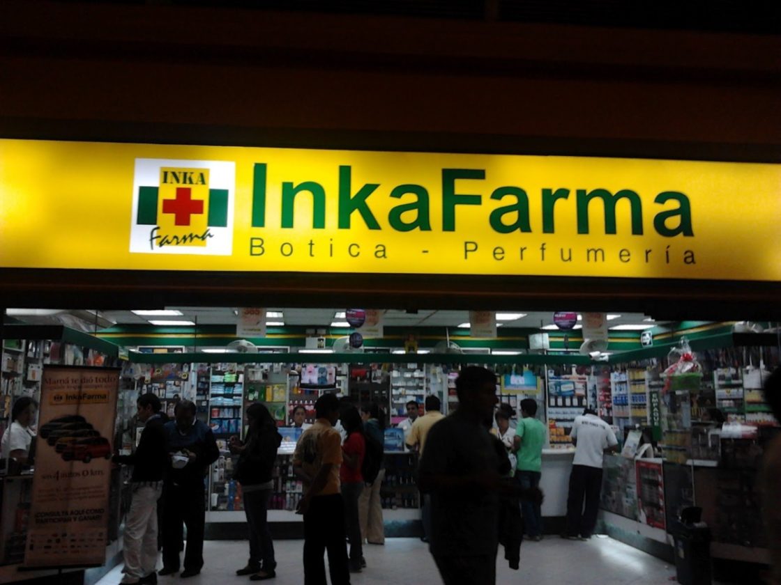 Dueño de Inkafarma, compra farmacias como Mifarma, BTL y Fasa