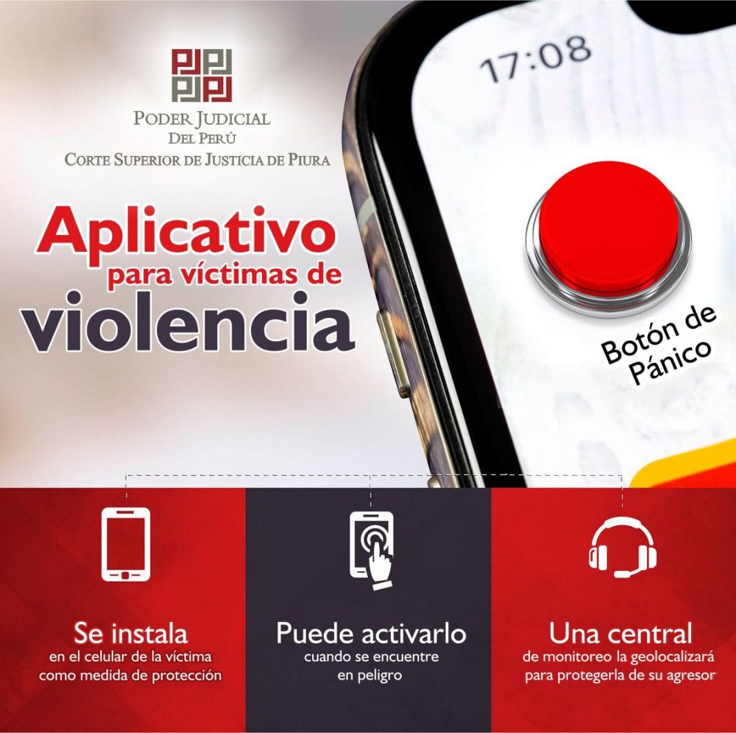 Desde hoy se empieza a utilizar el “Botón de pánico” en Piura