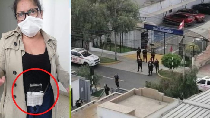 Mujer ingresó a clínica limeña y amenazó con detonar un falso explosivo
