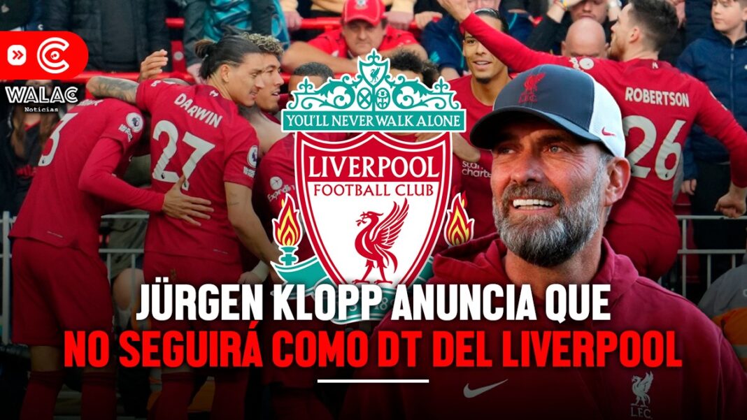 Un desanimado Jürgen Klopp: el alemán comunicó que no seguiría siendo ...