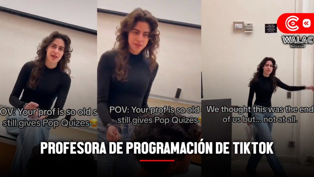 ¿Quién es la joven profesora de TikTok que enseña programación con ...