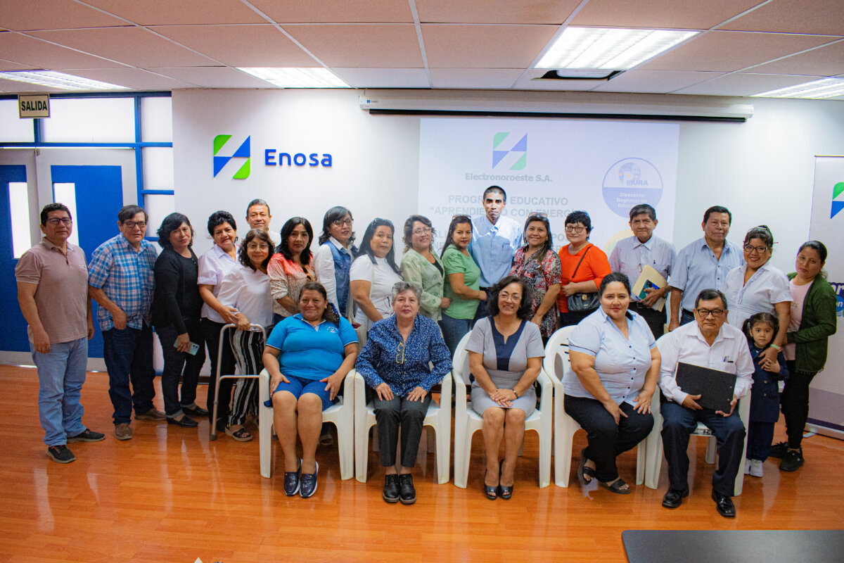 Enosa continúa con su programa Aprendiendo con Energía