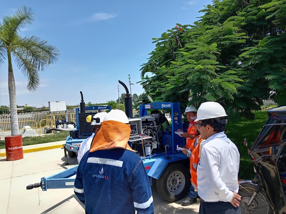 Instalan motobombas para normalizar la producción de agua en la PTAP ...