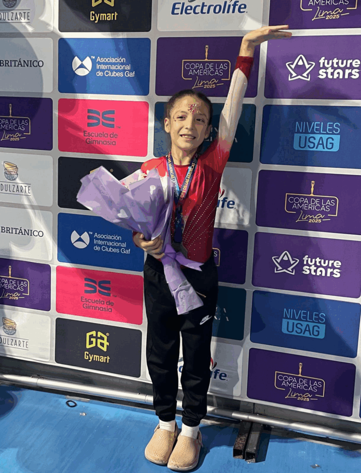 Piurana Damaris Calle se consagra como la mejor gimnasta artística en ...